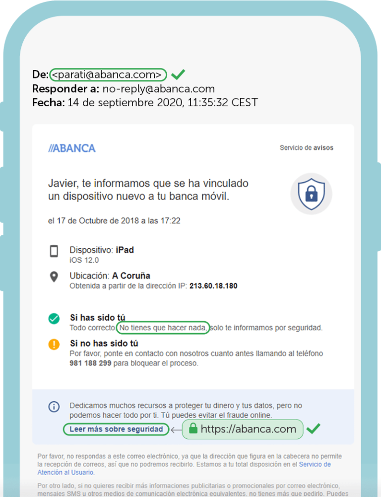 ¿Cómo detectar un correo electrónico falso? | ABANCA Blog